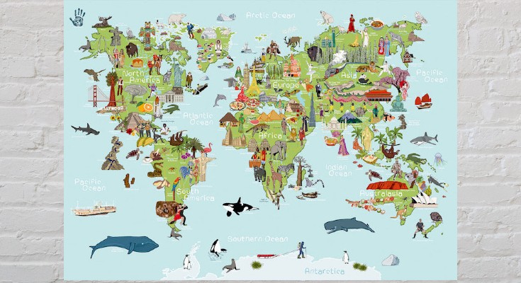 AmazingWorld Children’s Maps – Stanfords Blog