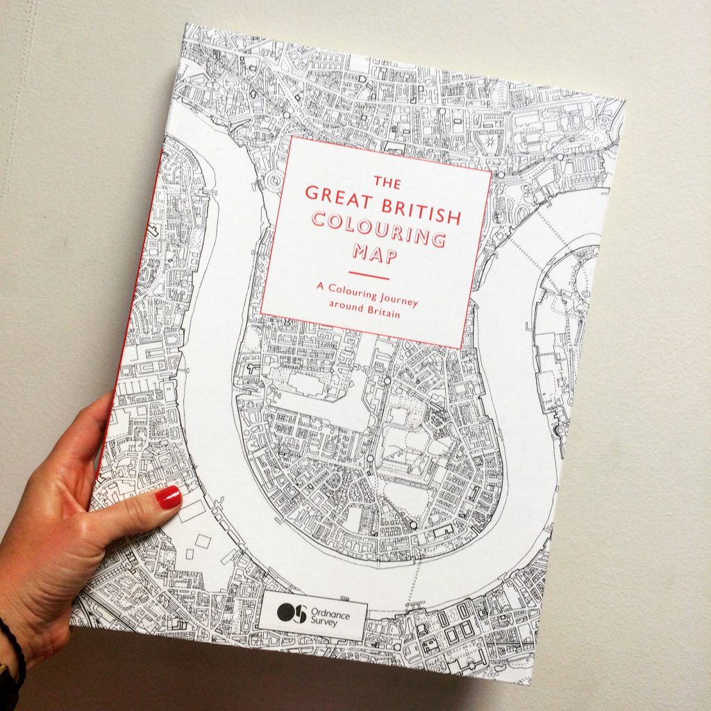 Mappy Monday- The Great British Colouring Map – Stanfords Blog