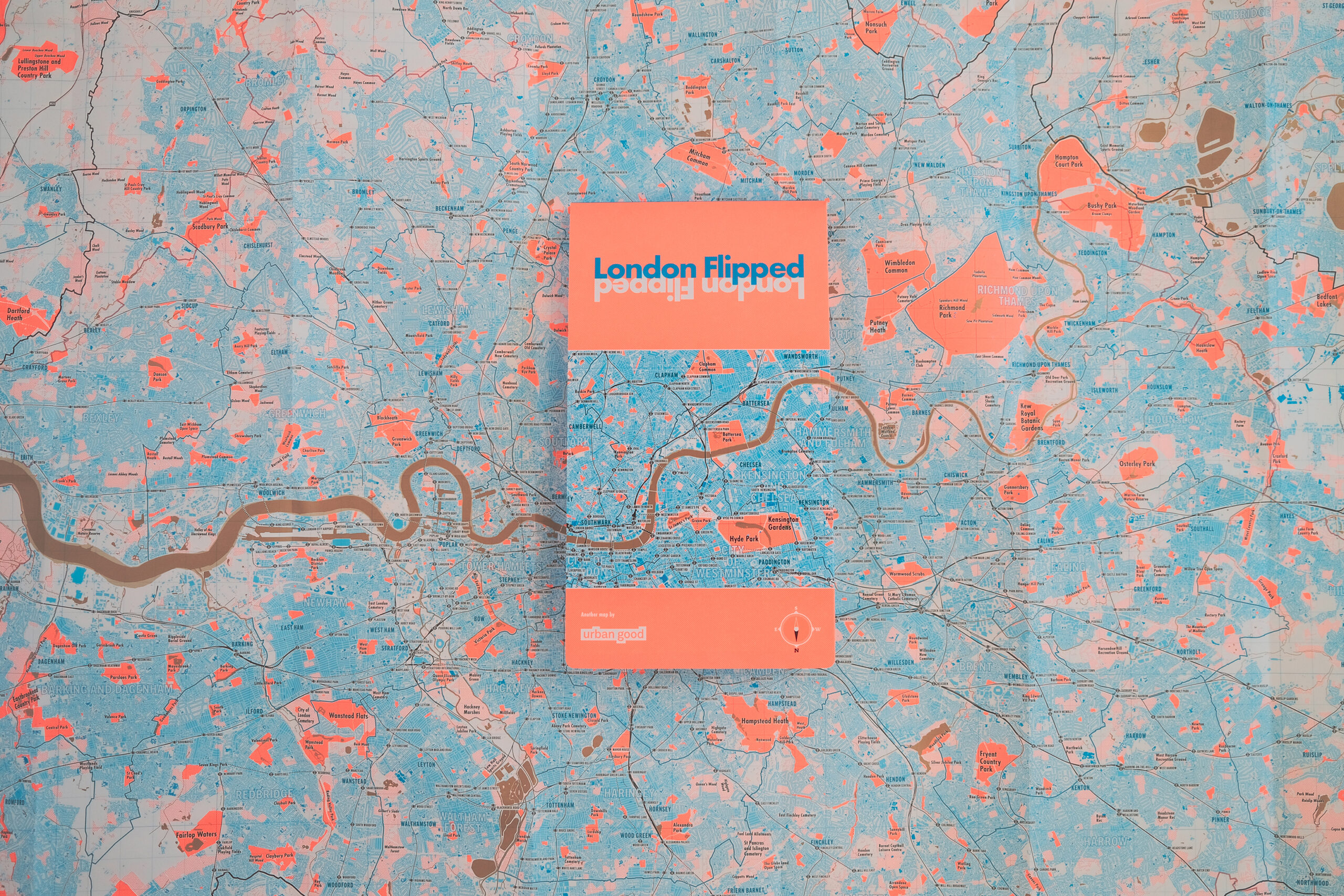 NEW MAP: London Flipped – Stanfords Blog