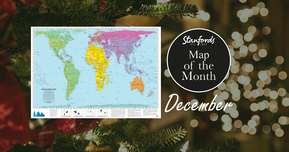 Map of the Month: Peters World Map – Stanfords Blog