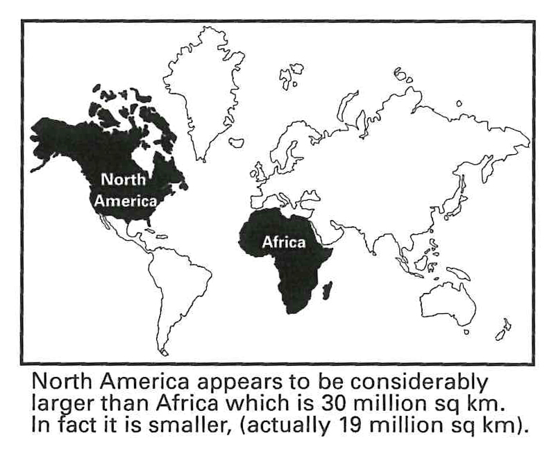 Map of the Month: Peters World Map – Stanfords Blog