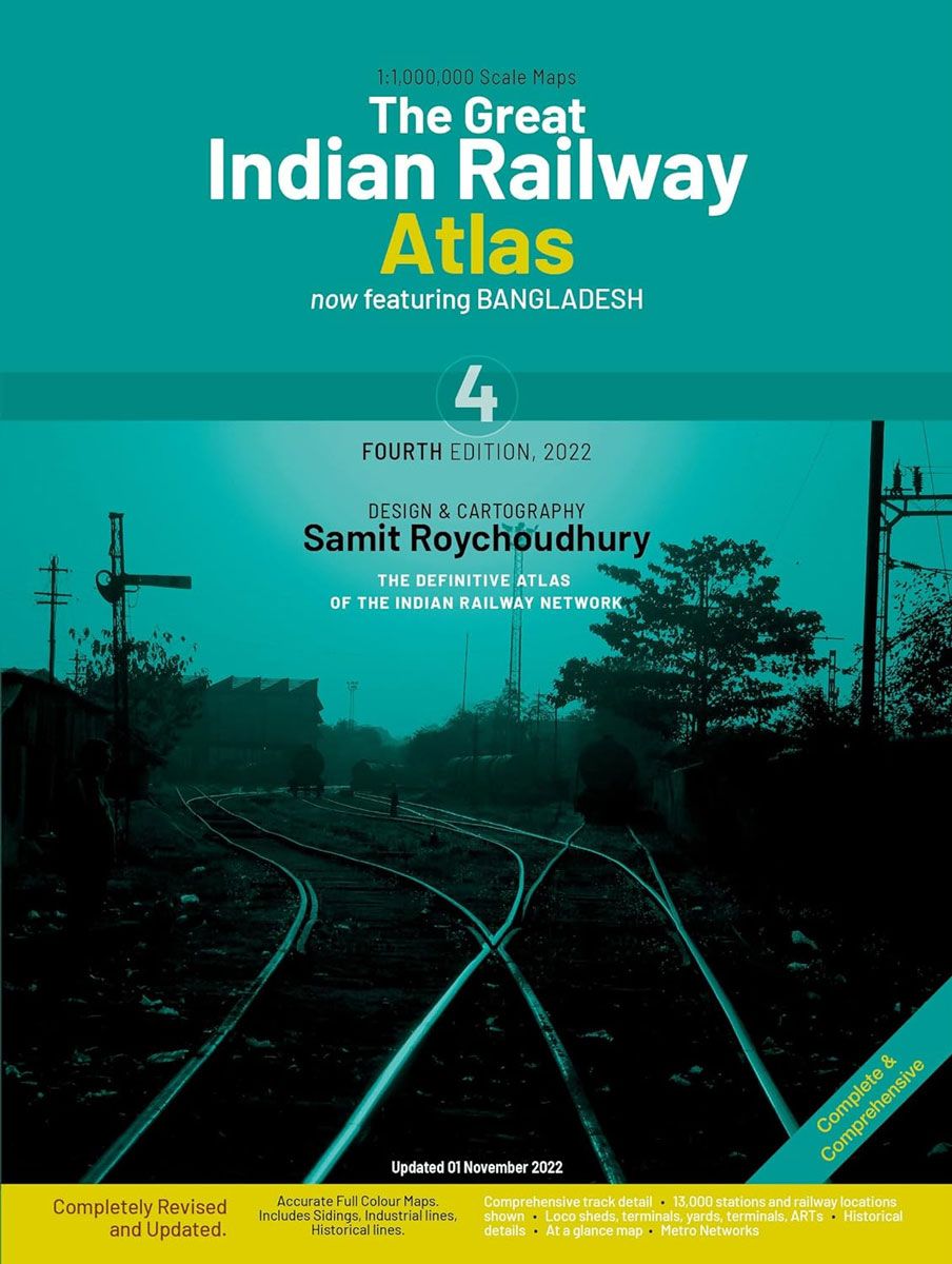 Map of the Month: The Great Indian Railway Atlas – Stanfords Blog
