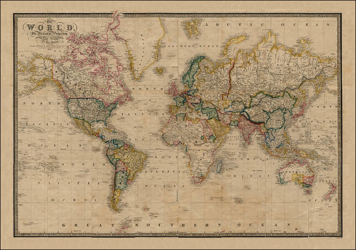 Mercator vs Peters. The battle of projections – Stanfords Blog