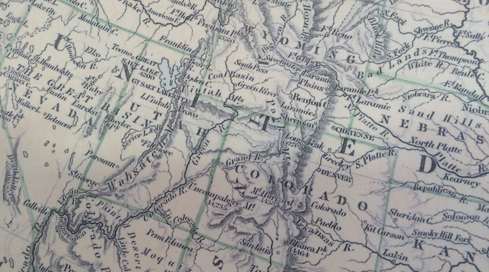 July 4th Mappy Monday- Stanford’s Folio North America Map (1884 ...